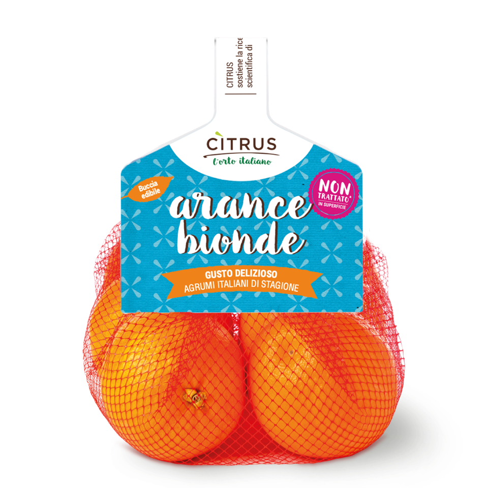 Citrus l'Orto Italiano | Solo nei Supermercati | Arance Bionde Valencia
